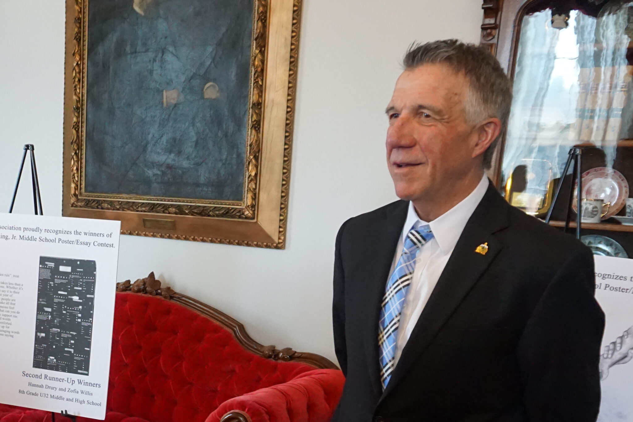 Gov. Gives Awards at State House to 2023 VBA MLK Poster/Essay Contest ...