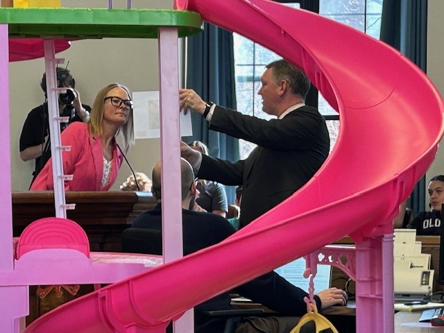 Law Day Went Technicolor in Rutland County With Mock “Barbie v. Ken ...